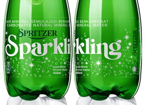 Spritzer Mineral Water - Bonsey Design