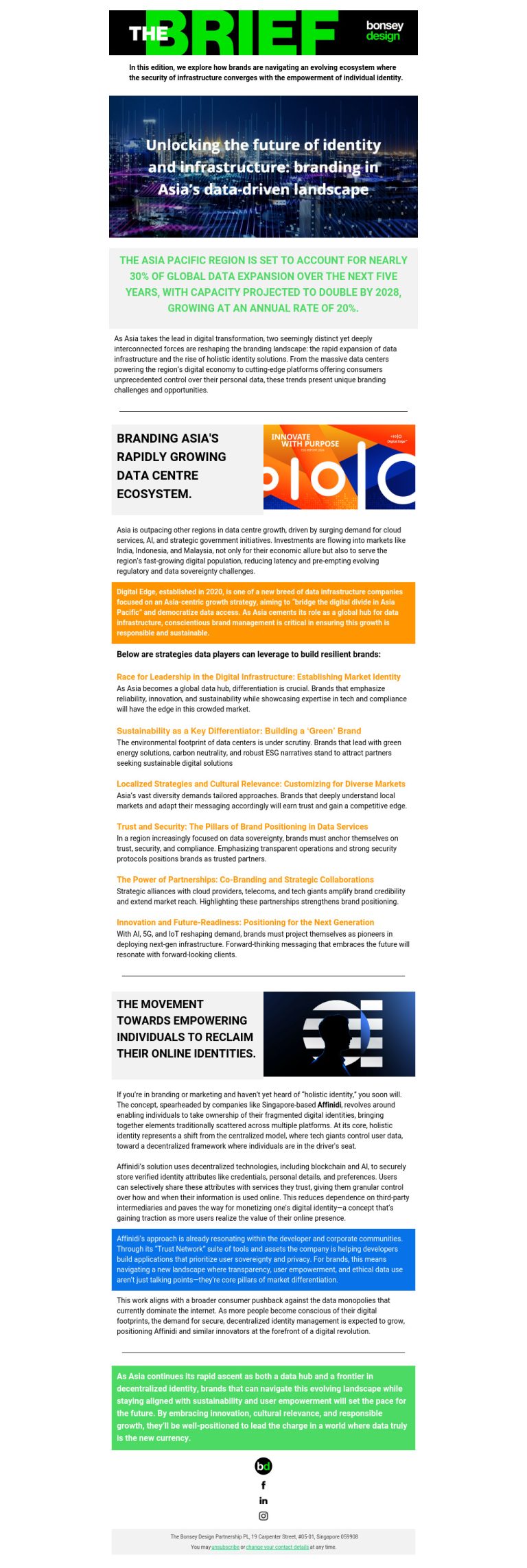 September Newsletter - Bonsey Design